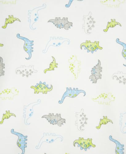 Little Me baby boys and Toddler Sleepers, Dinosaur Print, 6 Months US