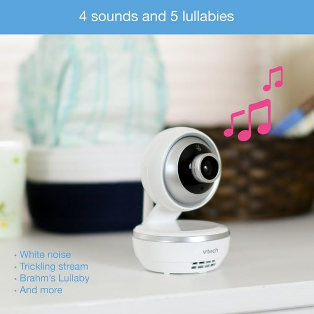 VTech 4.3" Digital Video Baby Monitor with Pan & Tilt - VM4261
