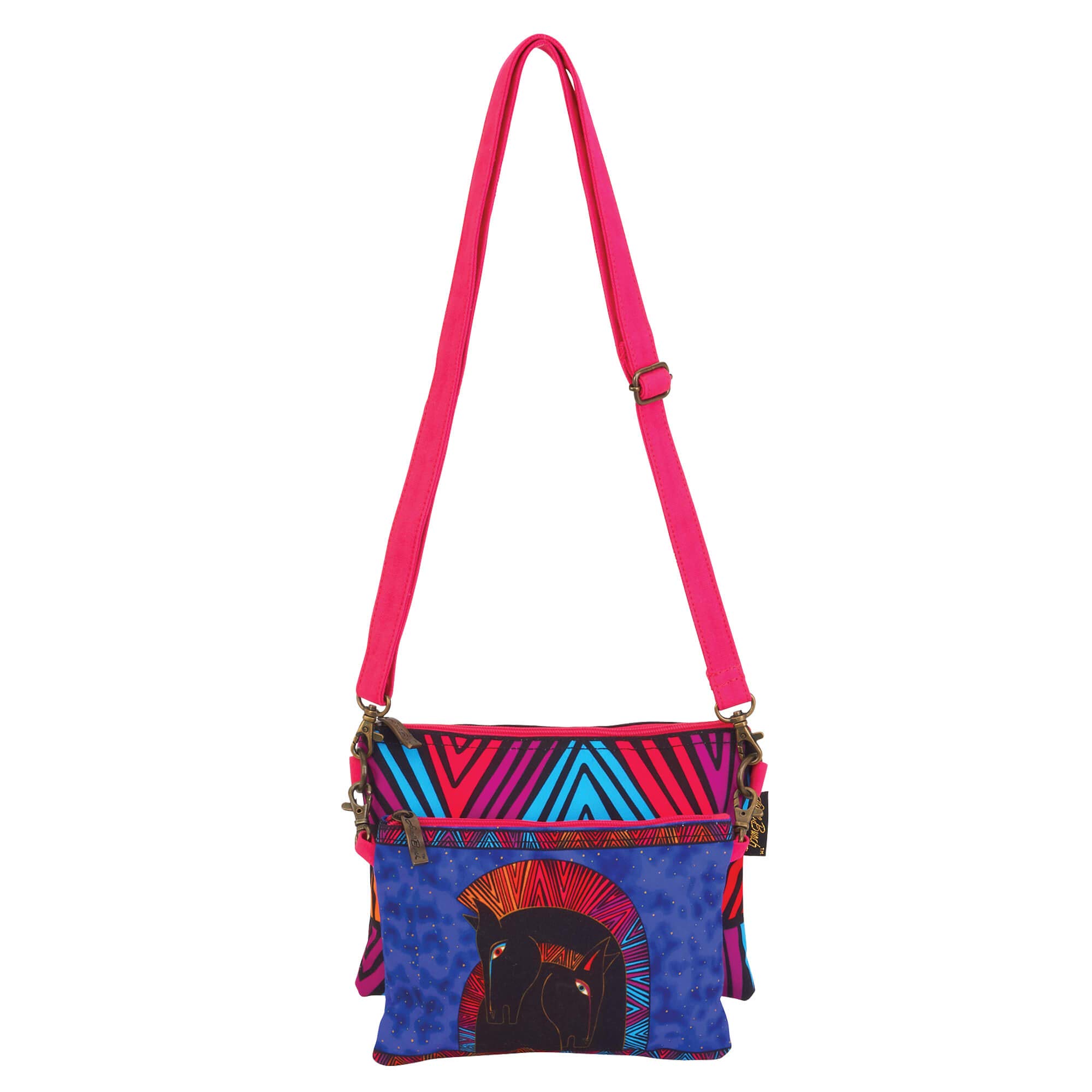 Embracing Horses Crossbody & Case - 2-Pc. Set