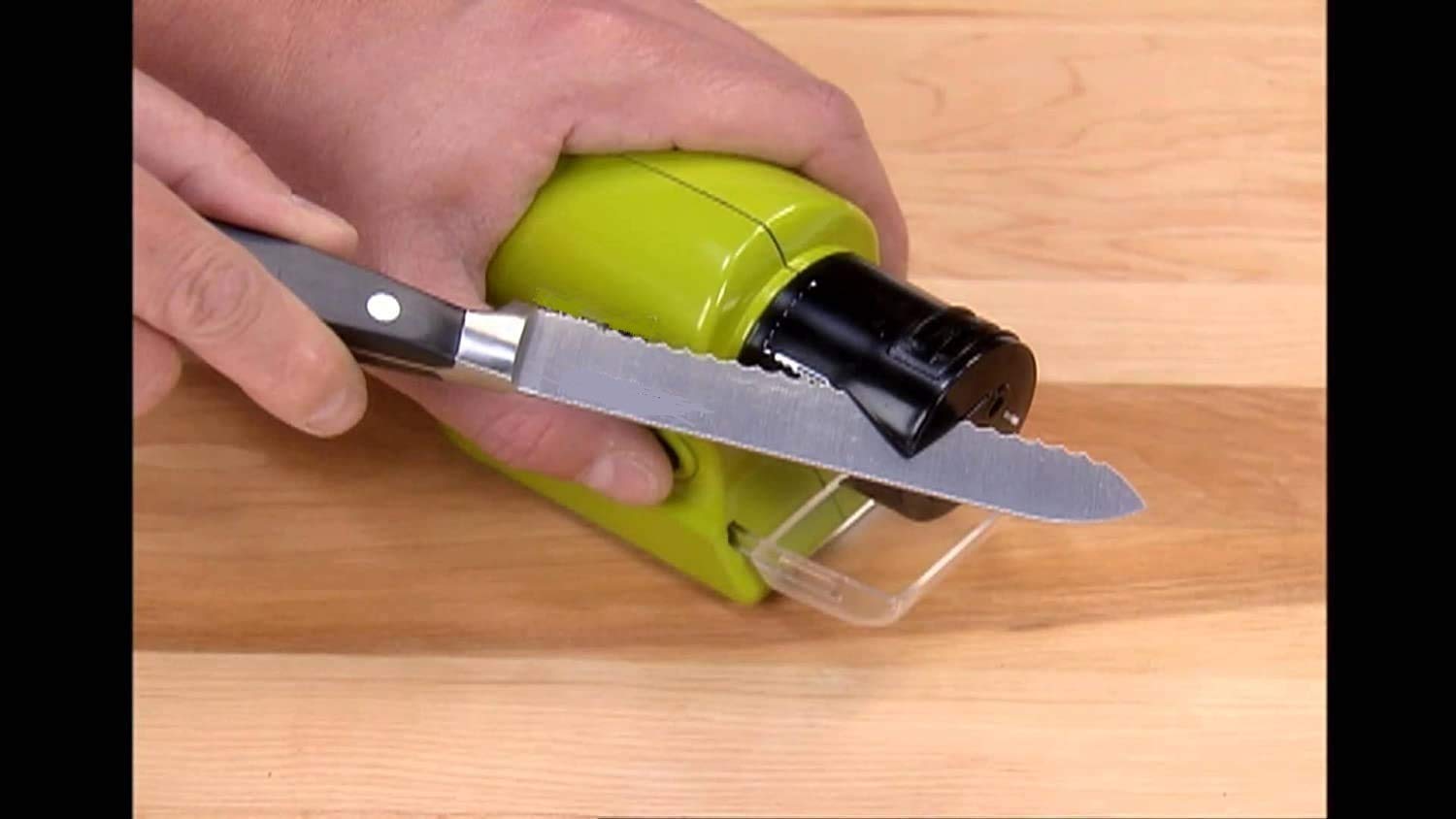 AARCHITA Electrically Rotating Sharpening Stone for Knife at Home or Hotel | Sharpening Tool Professional Electric Knife Sharpener Swiftly Sharp Motorized Knife Sharpener (Multi Color)