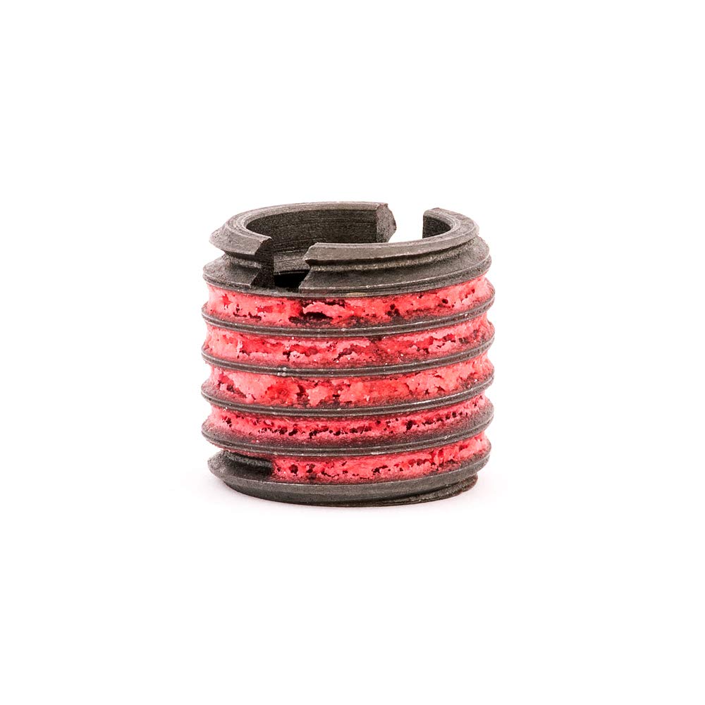 E-Z Lok Threaded Inserts For Metal; Assortment Kit; Carbon Steel; Metric Internal Threads, M3-0.5, M4-0.7, M5-0.8, M6-1.0, M8-1.25; 50 pieces
