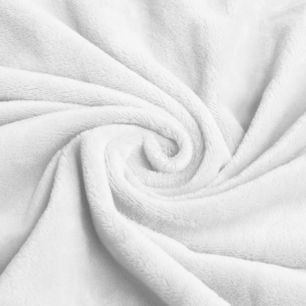 TL Care 15" x 33" Fitted Bassinet Sheet, Heavenly Soft Chenille, White, for Boys and Girls