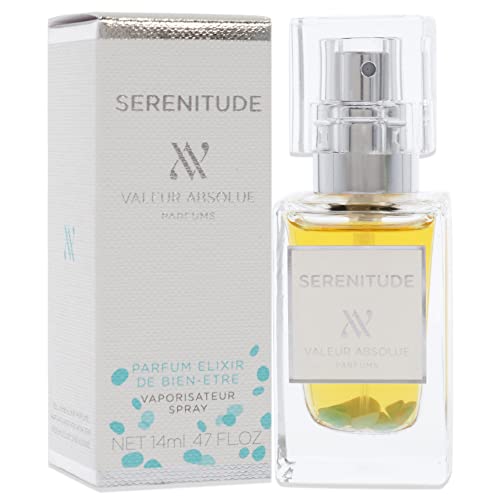 Valeur Absolue Sérénitude Perfume | Uniquely Crafted to Promote Tranquility | Floral & Herbal | Handmade in Southern France | 0.47 Fluid Ounces