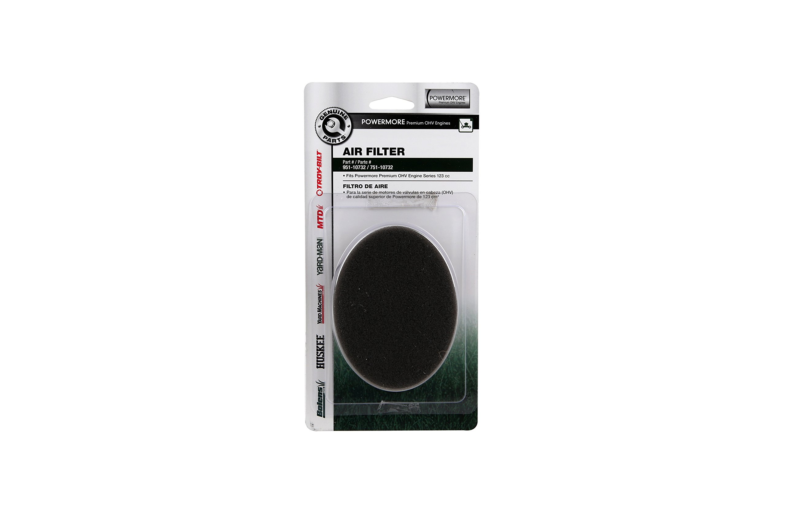 Arnold Corporation OEM-751-10732 Mtd Genuine Parts Air Filter for Powermore Engines, 123cc