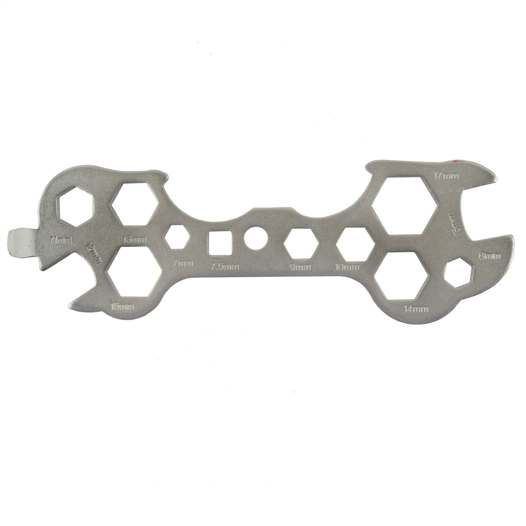 AB Tools-Silverline Multipurpose Bicycle/Bike Wrench Spanner SILY