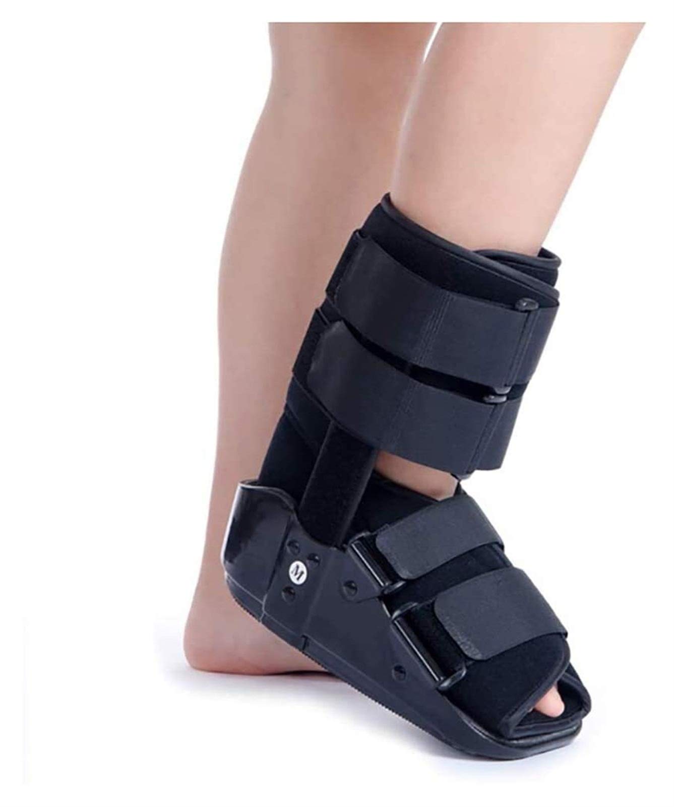 Adjustable Foot Fracture Walking Boot Brace - Support & Protection for Broken, Injured and Sprained Ankle & Foot Perfect for Corrective Rehabilitation and Swift Recovery 1117 (Size : Medium)