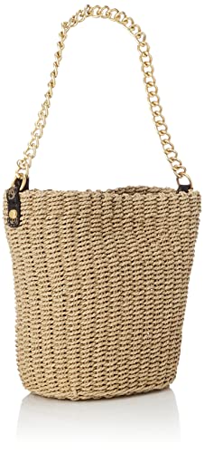 GUESS womens Lilica Bucket, Brown Logo, one size US