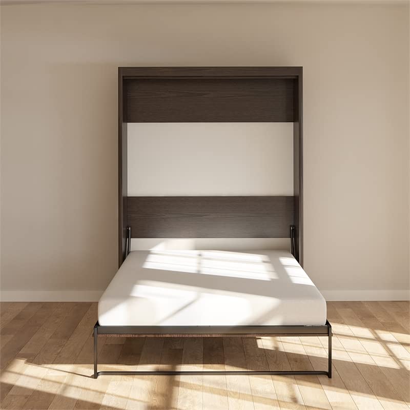 Ameriwood Home Signature Sleep Paramount Queen Murphy Wall Bed in Espresso