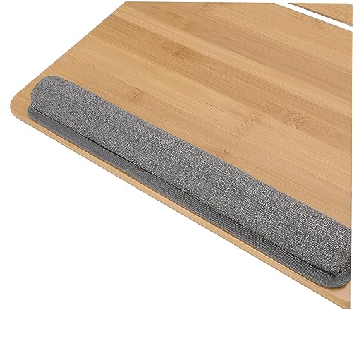 Adjustable Laptop Table - Lap Tray with Cushion | Multifunctional Bed Desk for Reading Writing Playing | Portable Lap Table