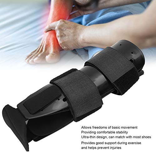 Ankle Support, Soles Ankle Brace with Adjustable Shell and Latex Pad for Sprained Stride Prevent Re-injury of The Ankle for Stabilizer