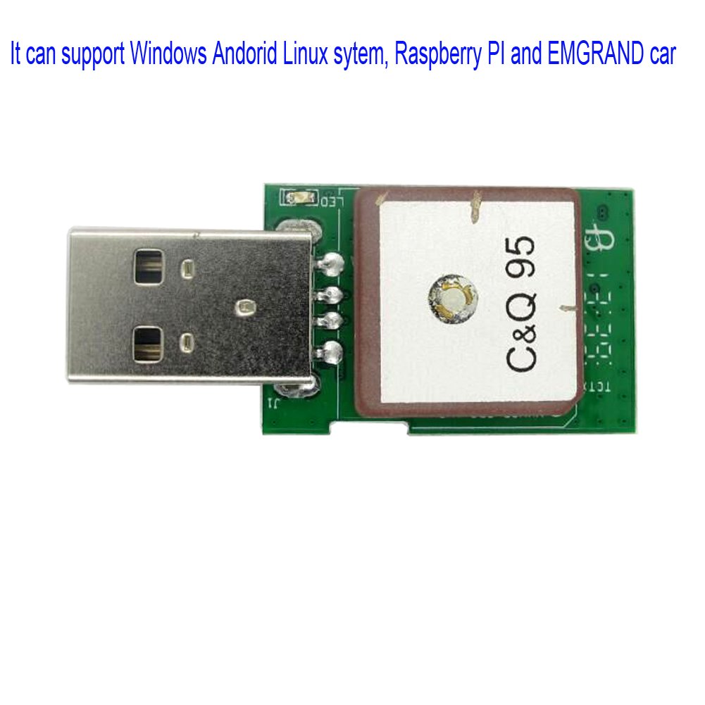 DIYmall VK-172 VK 172 Gmouse G-Mouse USB GPS Dongle Glonass Support Windows 10/8/7/vista/XP/Raspberry PI Vehicle Aviation Tracker (Pack of 2pcs)