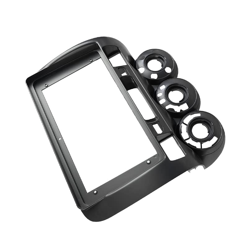9" Car Stereo Audio Fascia Adapter Frame for Honda Fit City Jazz 2006+ (LHD) Manual AC/Auto AC 2Din DVD Player Panel Bezel Cover