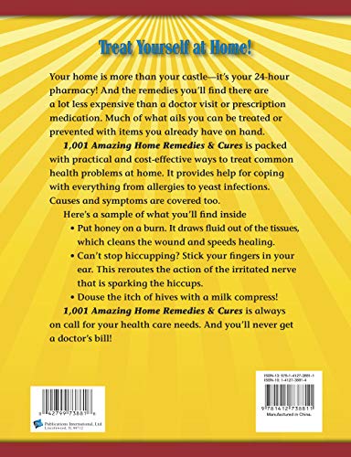 Consumer Guide's 1,001 Amazing Home Remedies & Cures