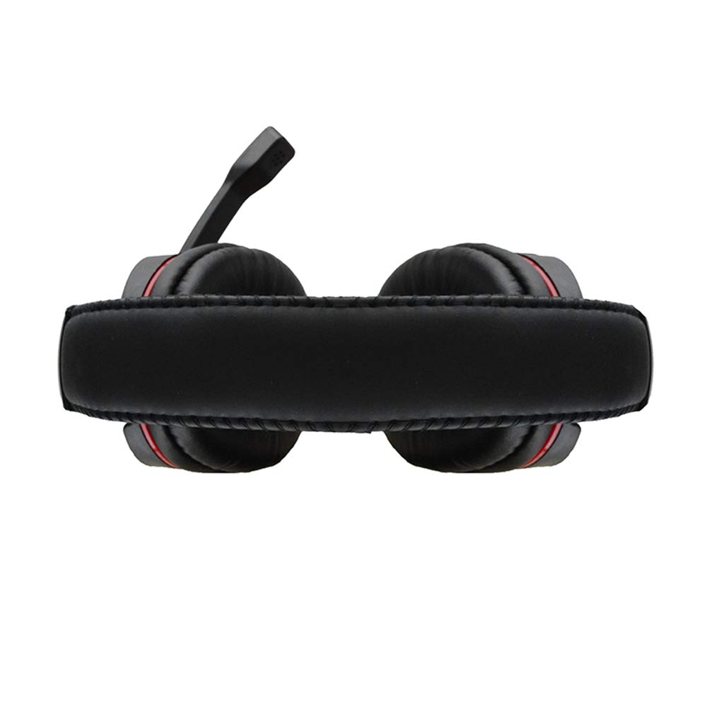 Docooler 3.5mm Wired Gaming Headphones Over Ear Game Headset Noise Canceling Earphone with Microphone, for PC Laptop PS4 Smart Phone