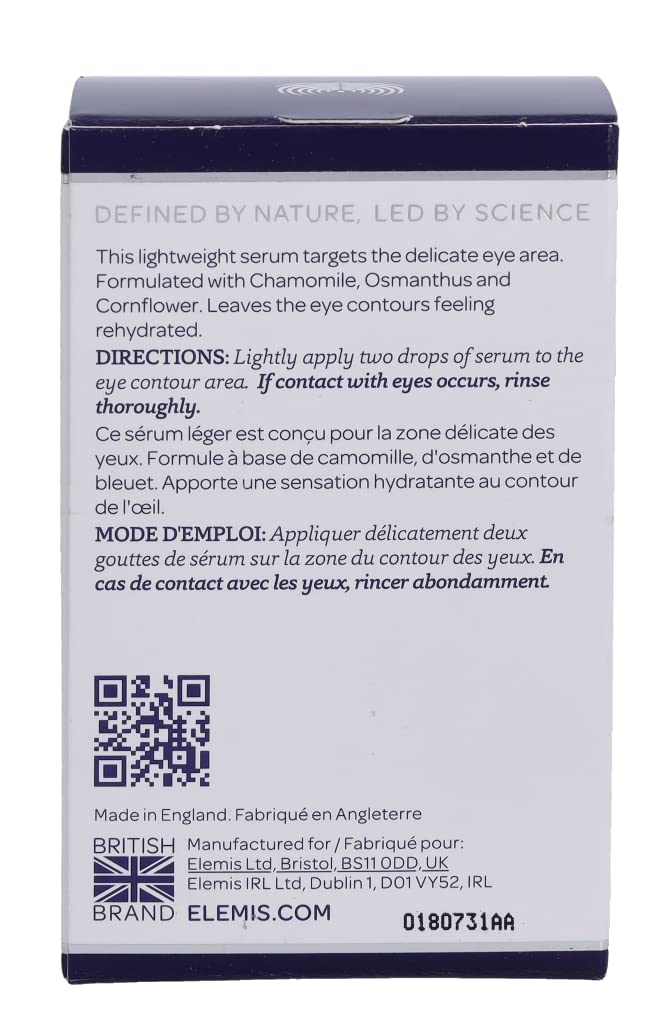 ELEMIS Absolute Eye Serum | Lightweight Treatment Serum Hydrates, Refreshes and Helps to Counteract Dullness, Puffiness, and Fine Lines | 15 mL