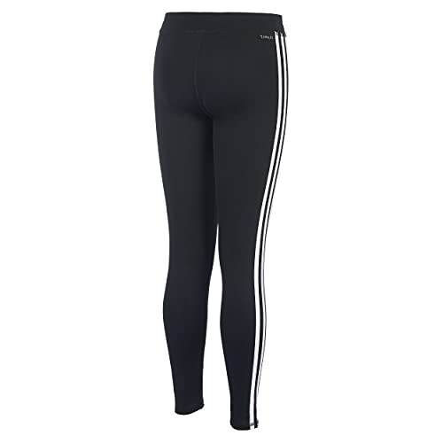 adidas girls Aeroready Performance Long Tights Leggings, Black, 6 US