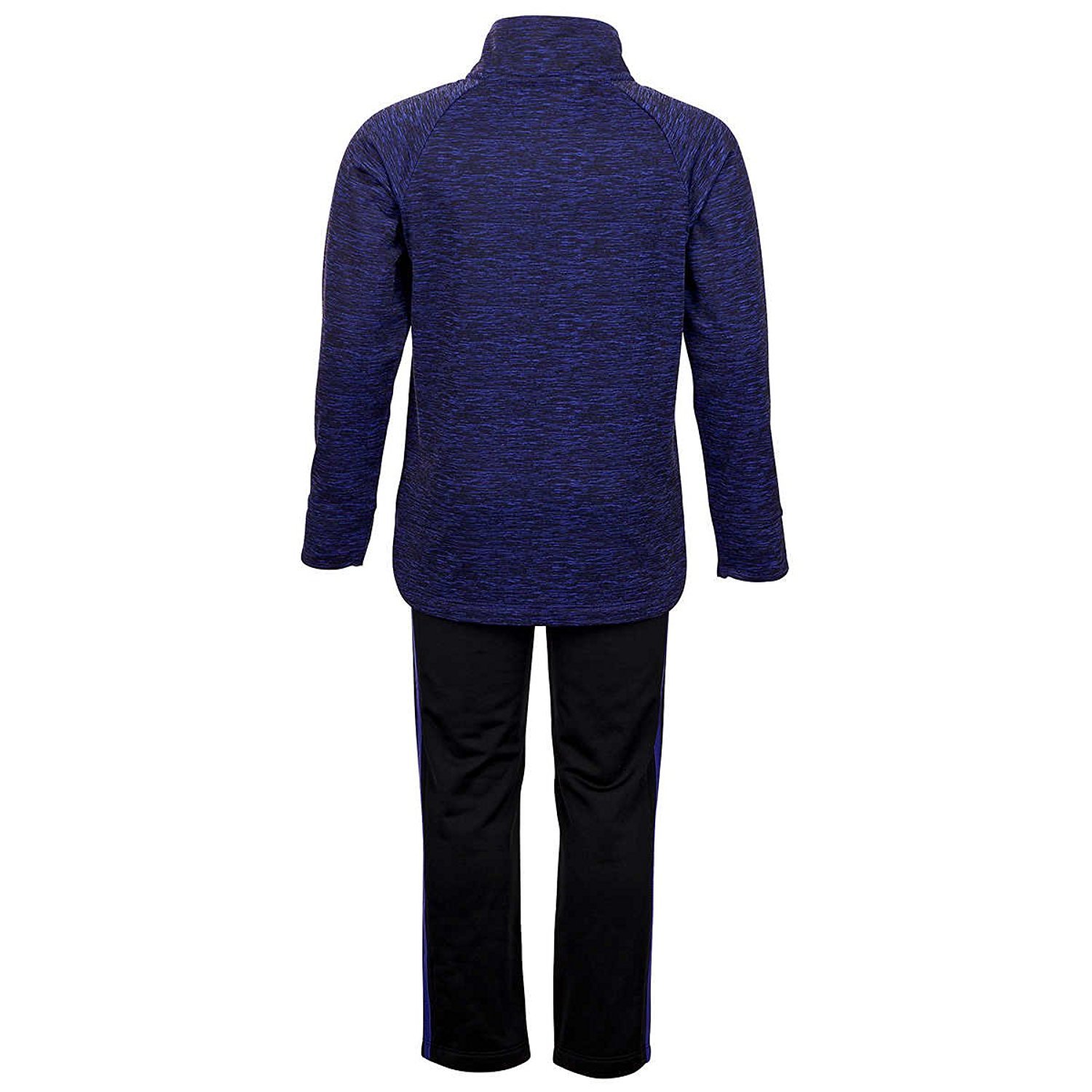 adidas Girls Tricot Zip Jacket and Pant Set (6X, Purple)