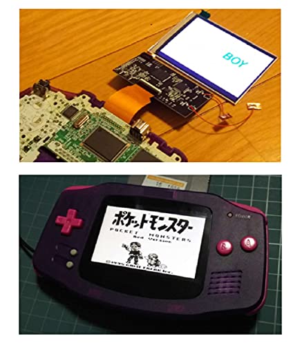 Game Boy 432430 TV Output, Backlight IPS LCD + TV Output Kit, GAMEBOY TV Output, Monitor Output, Play on Large Screen, Japanese Installation Manual (English Language Not Guaranteed)
