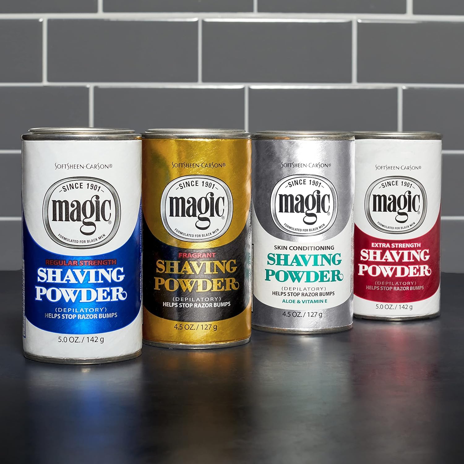 Magic Shaving Powder, Extra Strength - 5 oz (Pack of 3)