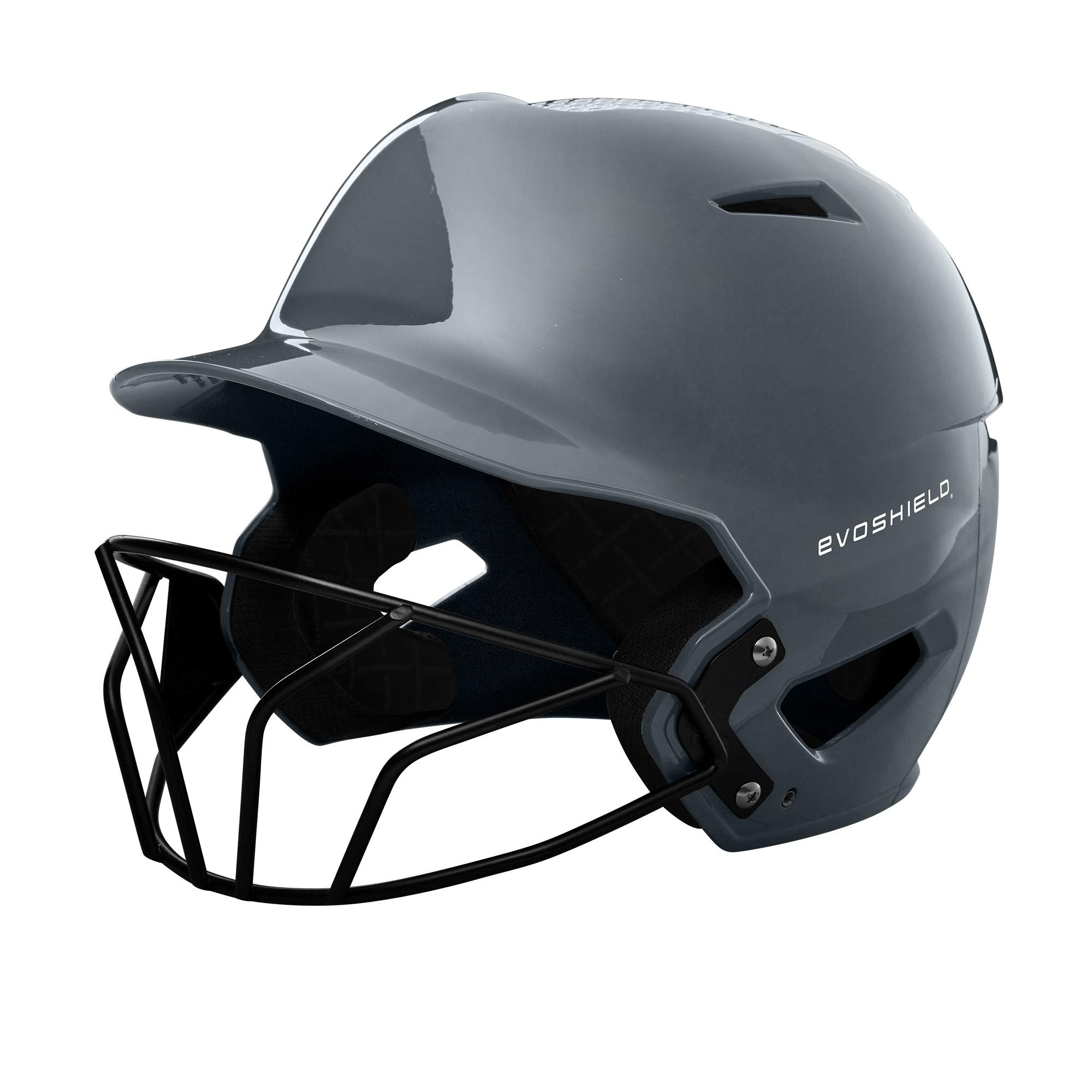 EvoShield XVT⢠Luxe Fitted Batting Helmet with Softball Facemask - White, XX-Large