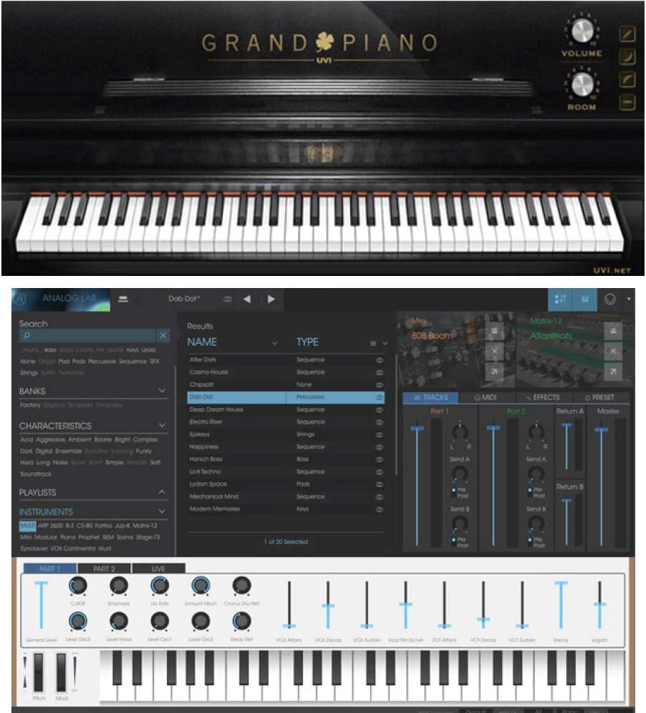 Arturia MiniLab MKII MIDI Keyboard Bundled with Arturia Minifuse 2 USB Audio Interface, 2 USB Cables & Polishing Cloth- MIDI Interface Music Recording Equipment, Software Included (BLACK MIDI)