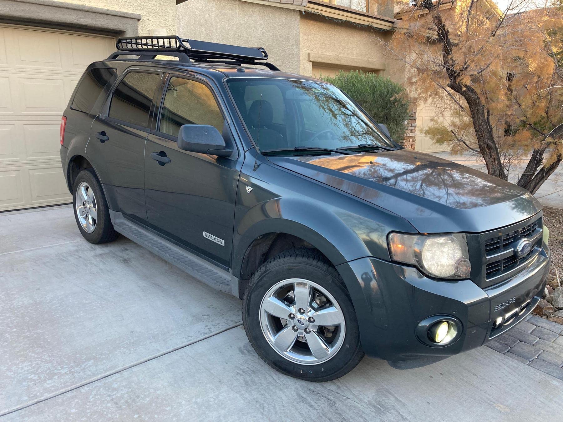 Roof Mounted Steel Cargo Storage Carrier 150 Lb. Capacity Adds 10 Square Feet of Storage