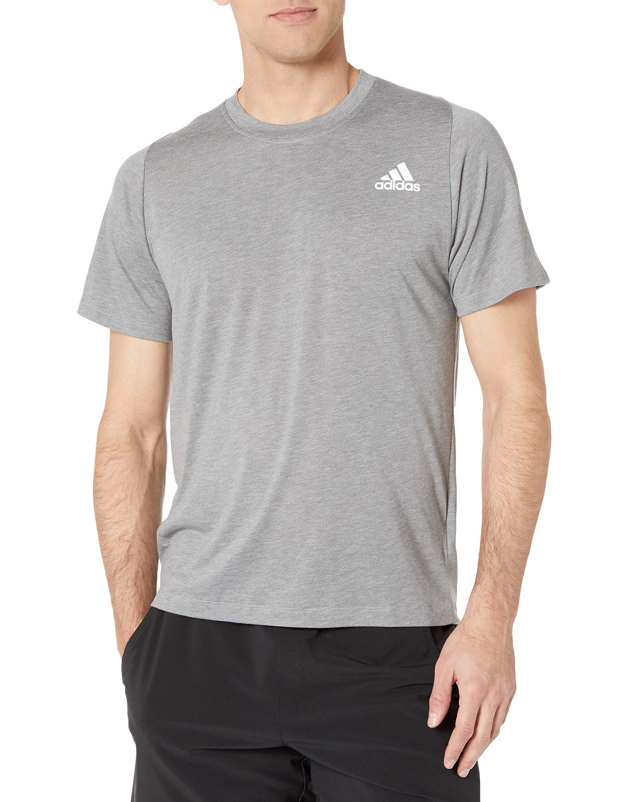adidas Male Freelift_Sport Ultimate Solid Tee, Collegiate Royal , 2XL