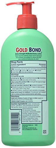 Gold Bond Med Lot Xs Size 14z Gold Bond Extra Strength Medicated Body Lotion For Extra Dry & Itchy Skin (pack of 2)