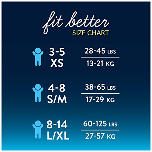 GoodNites,Boys Bedwetting Underwear, L/XL, 34 ct