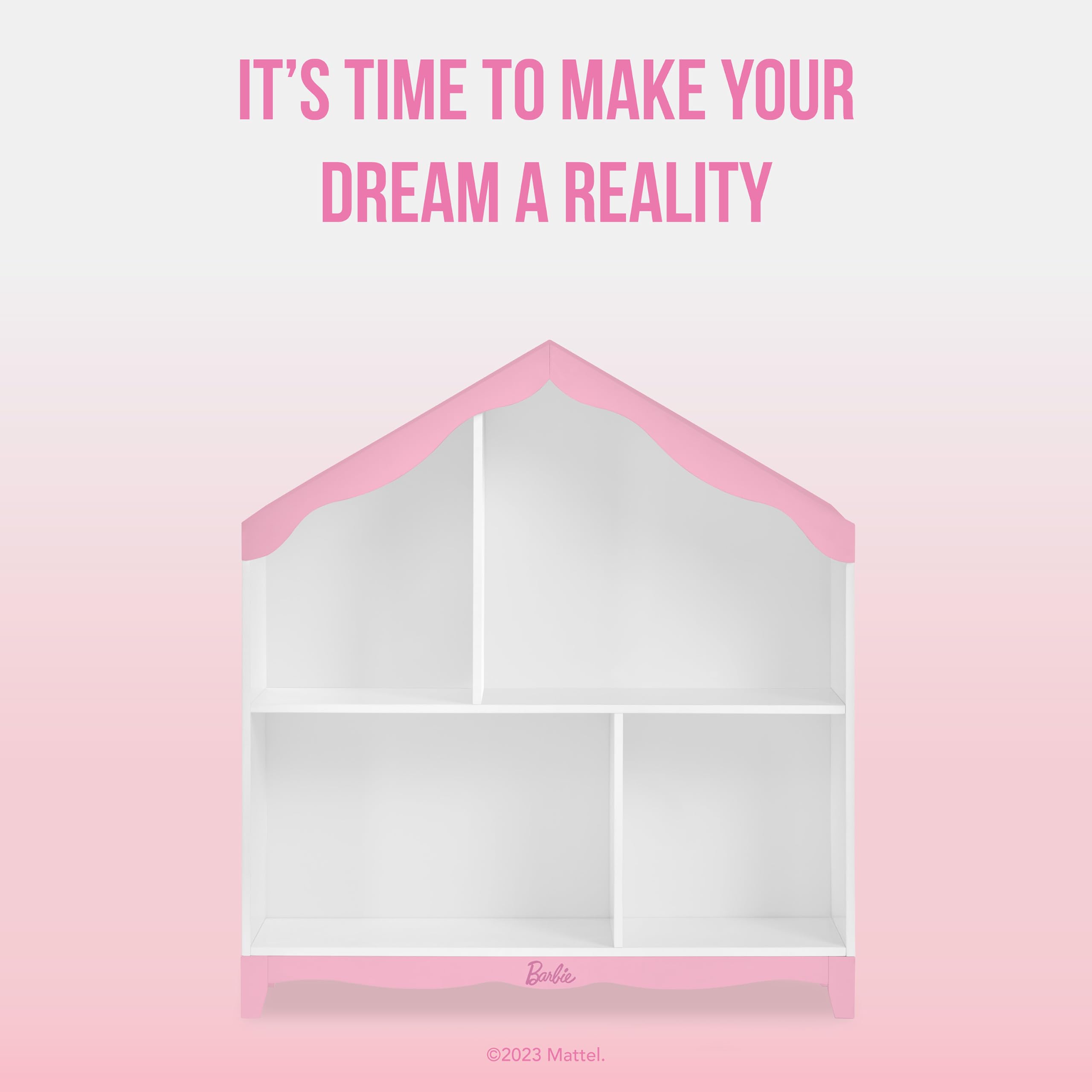 Barbie Evolur Rose Hutch/Bookcase