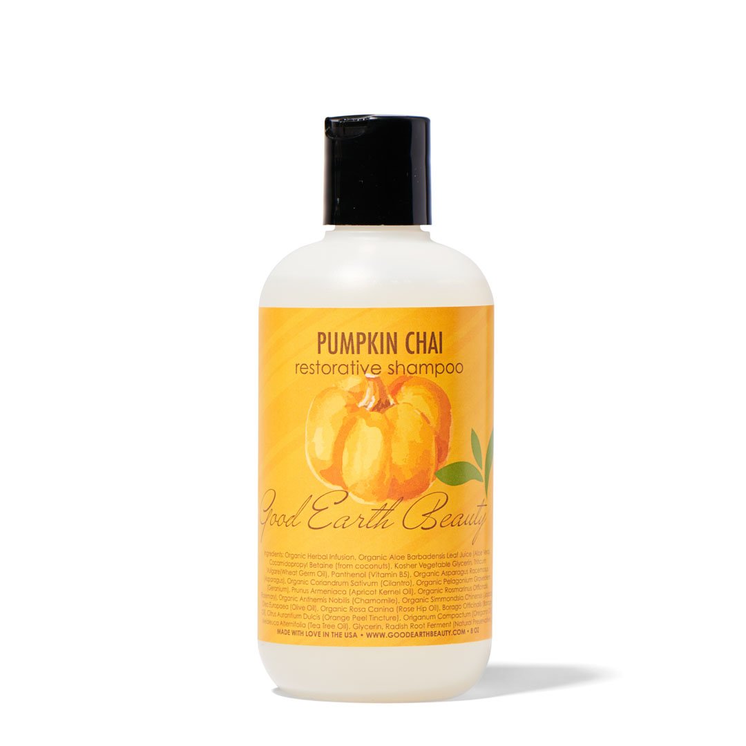 Good Earth Beauty - Shampoo - Pumpkin Chai Natural - 8 Ounce