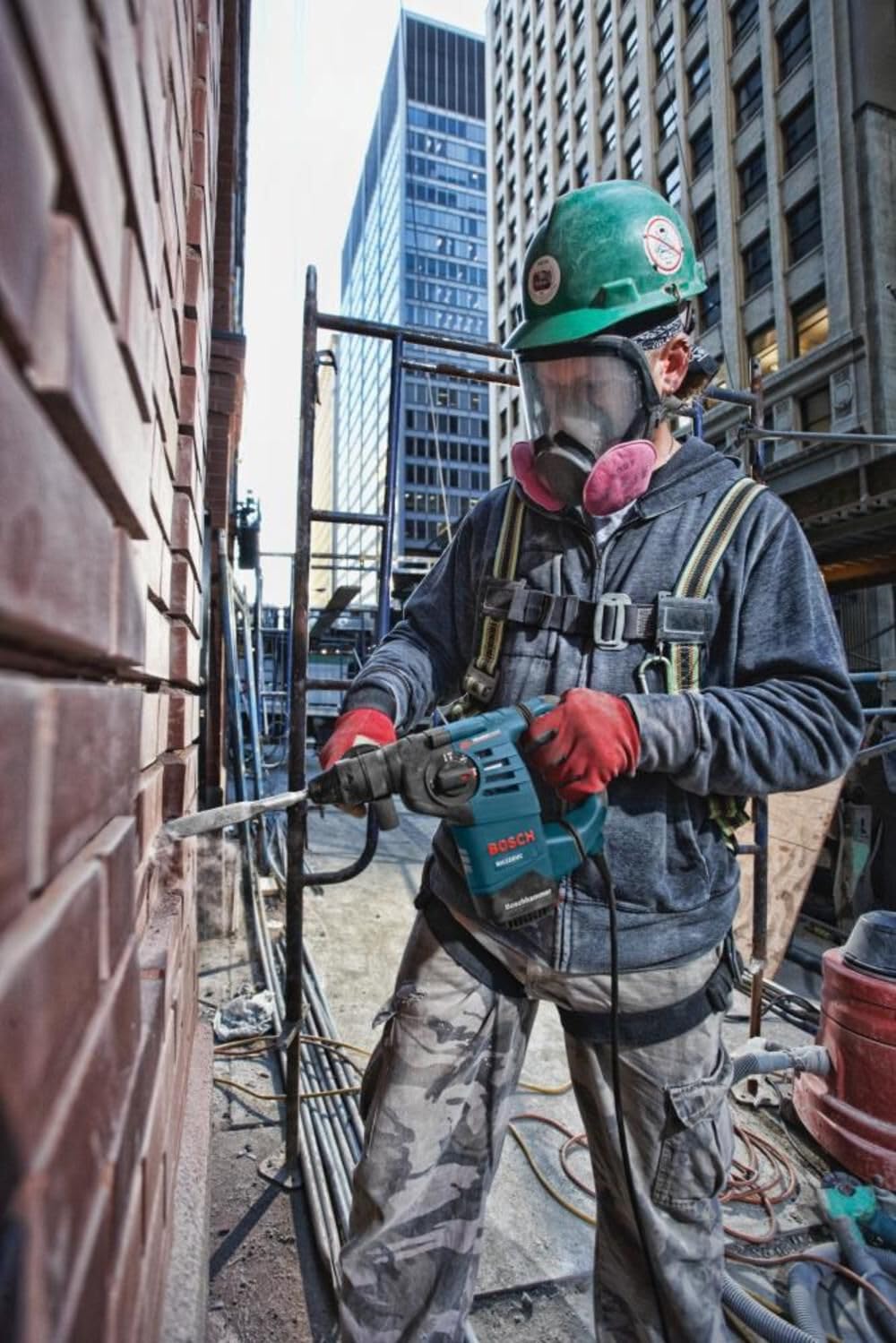 Bosch HS1402 1/8 In. Mortar Knife SDS-plus® Bulldog™ Xtreme Hammer Steel
