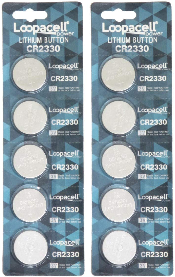 LOOPACELL 10 Lithium 3V Batteries CR2330