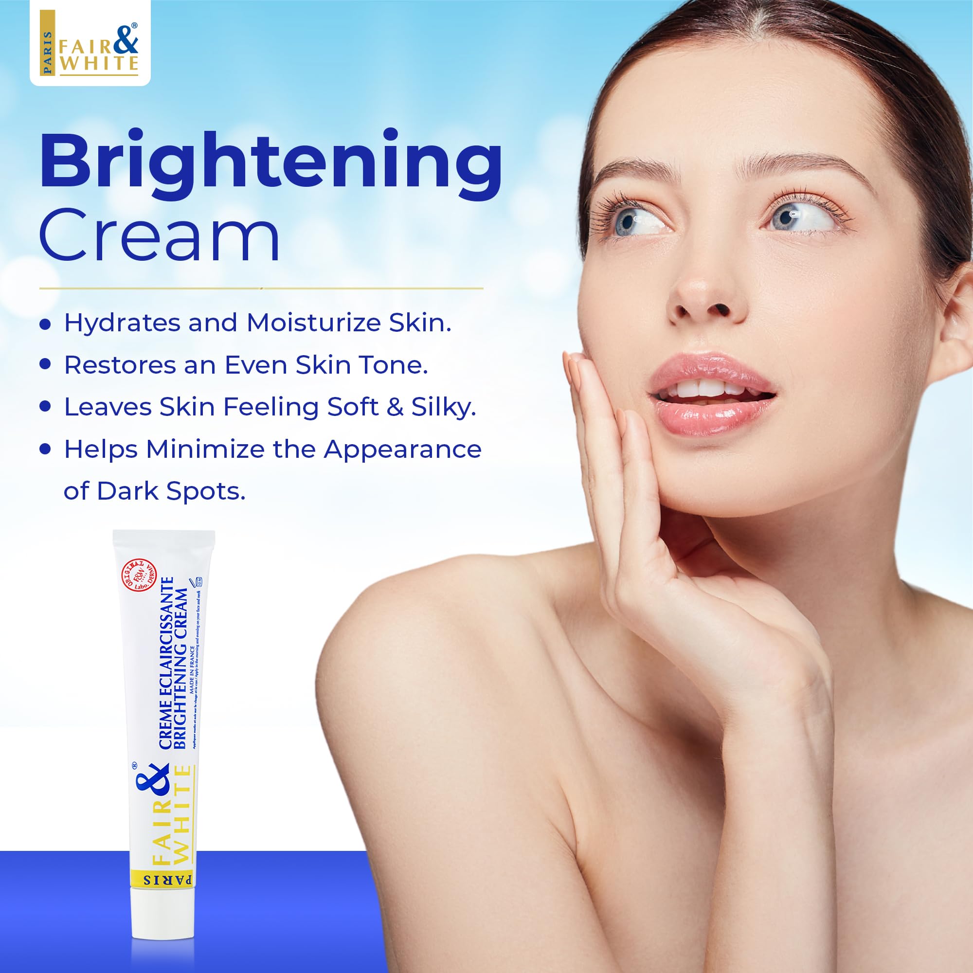F&W Original Skin Brightening Cream by Fair and White - 1.7 Fl oz / 50g