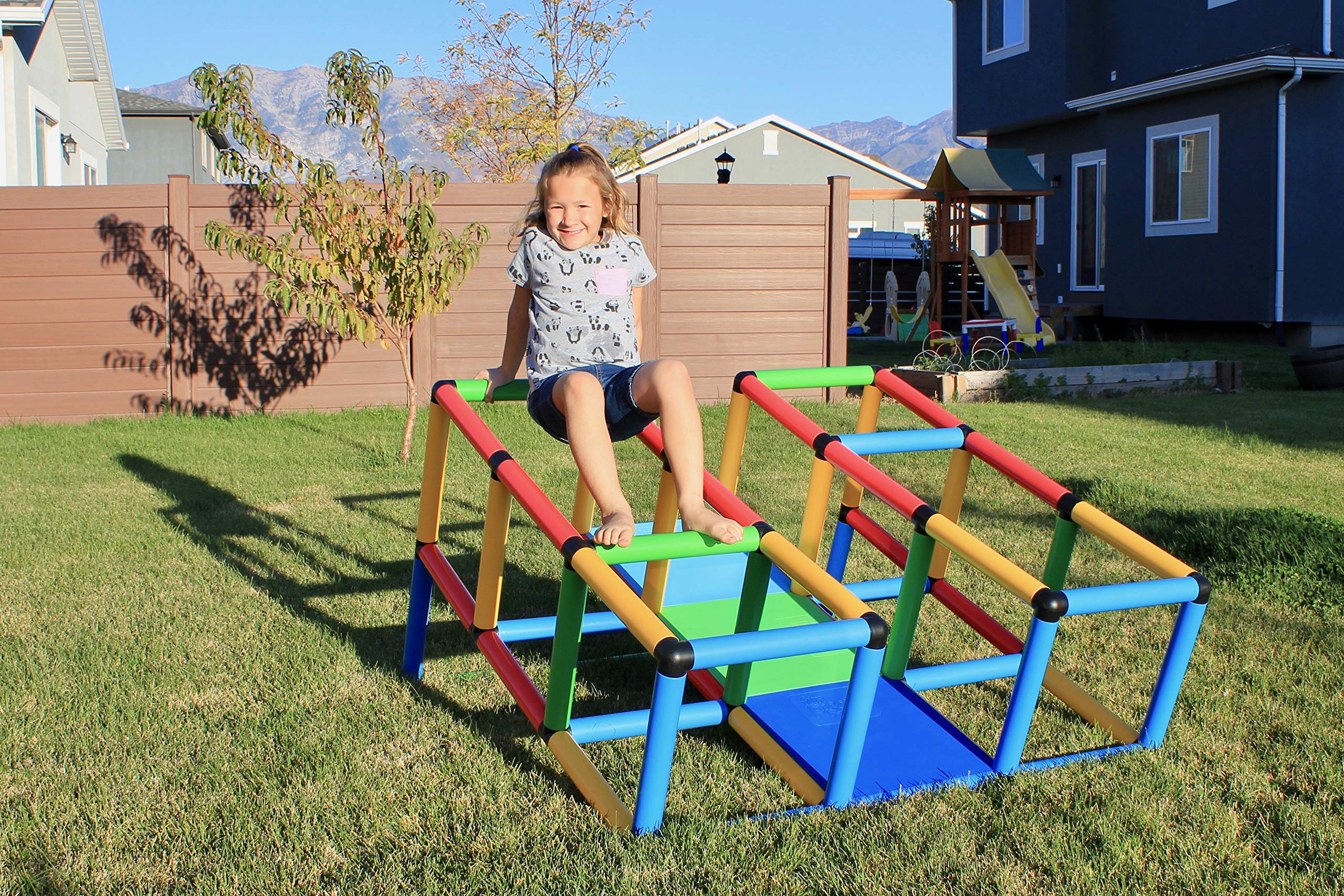 Funphix Classic 316 Piece Construction Toy Set - Building Play-Structures for Indoors & Outdoors - Fun & Educational Learning Toys for Ages 2 to 12