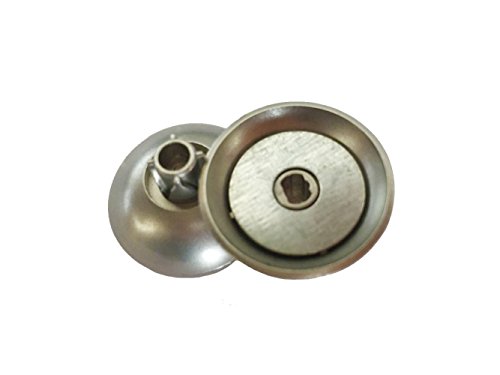 E-MODS Gaming Metal Magnetic Thumbsticks Base, Joysticks, Grip Holder Replacement for One Elite/X-One Controllers/X-One S Controller/ PS4 Controller