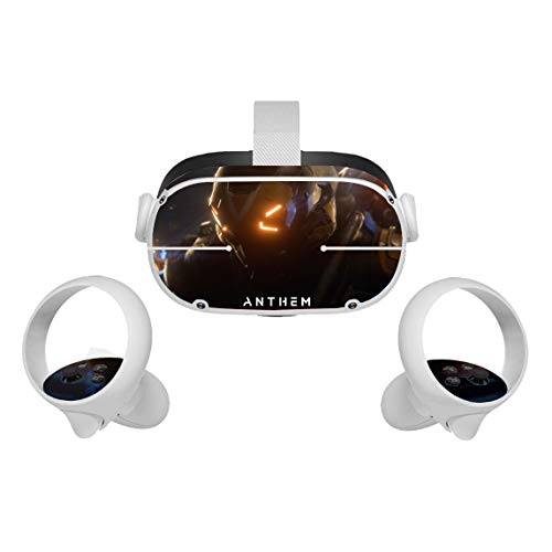 Action-RPG Shooting Video Game Stickers Skin for Oculus Quest 2,VR Headsets and Controllers Sticker Protective Decal Accessories