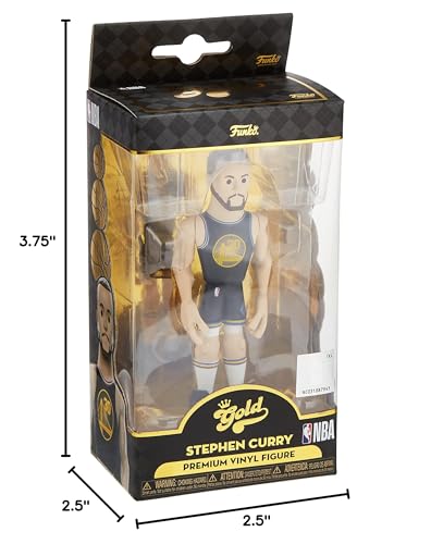 Funko Pop! Gold NBA: Warriors - Steph Curry (City) 5" with Chase (Styles May Vary)