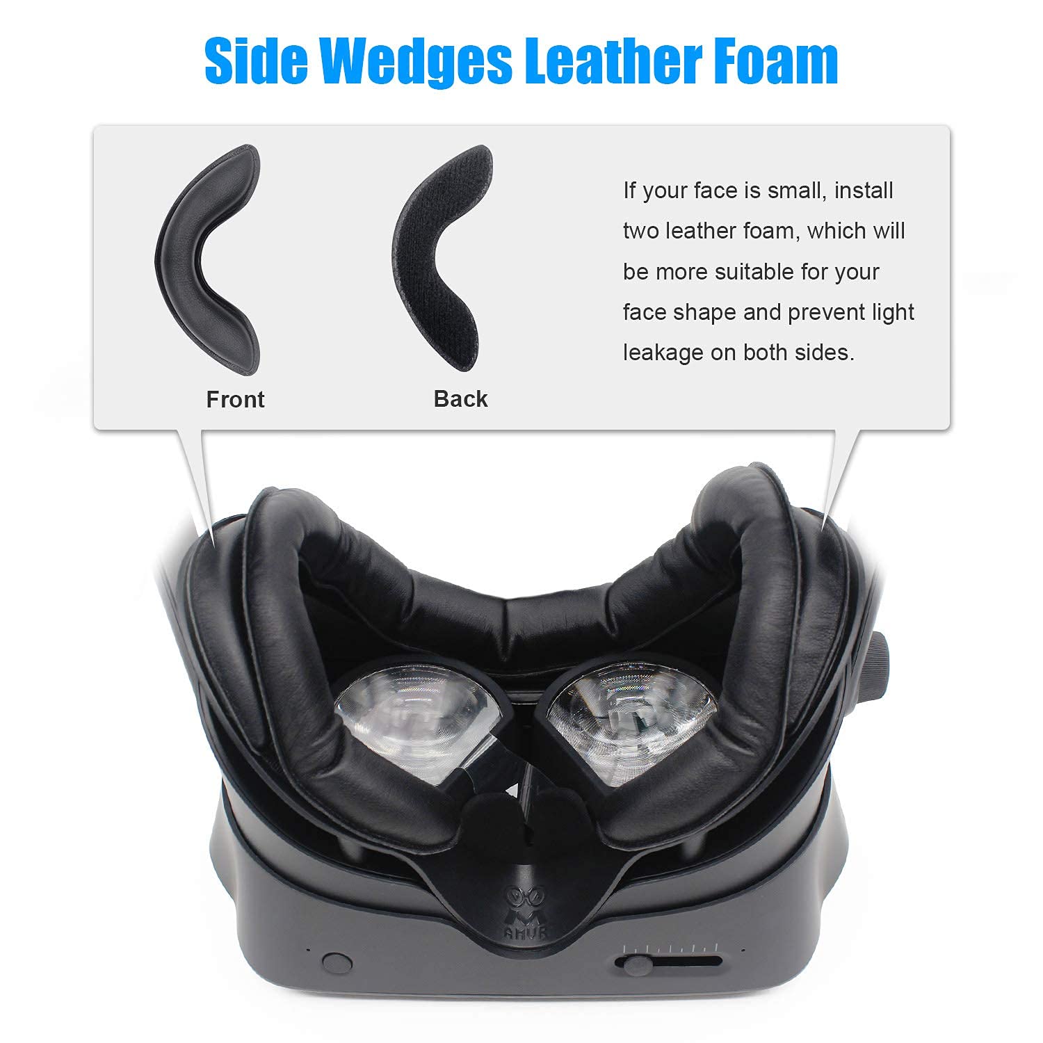 AMVR Touch Controllers Storage and Charging Station, VR Headset Wall Mount Stand and Facial Interface Bracket & PU Leather Foam Face Cover Pad Replacement for Valve Index Headset