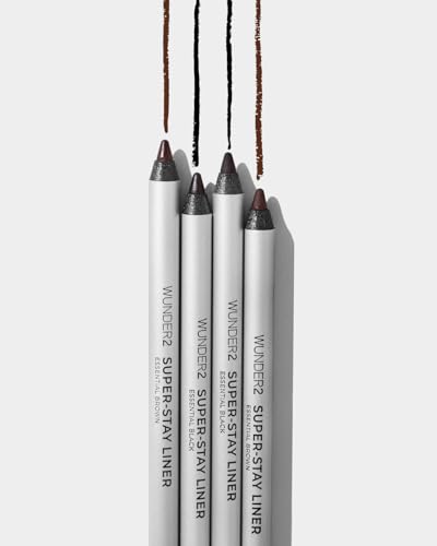 Wunder2 SUPER-STAY LINER Makeup Eyeliner Pencil (Essential Brown Matte) Long Lasting Waterproof Eye Liner