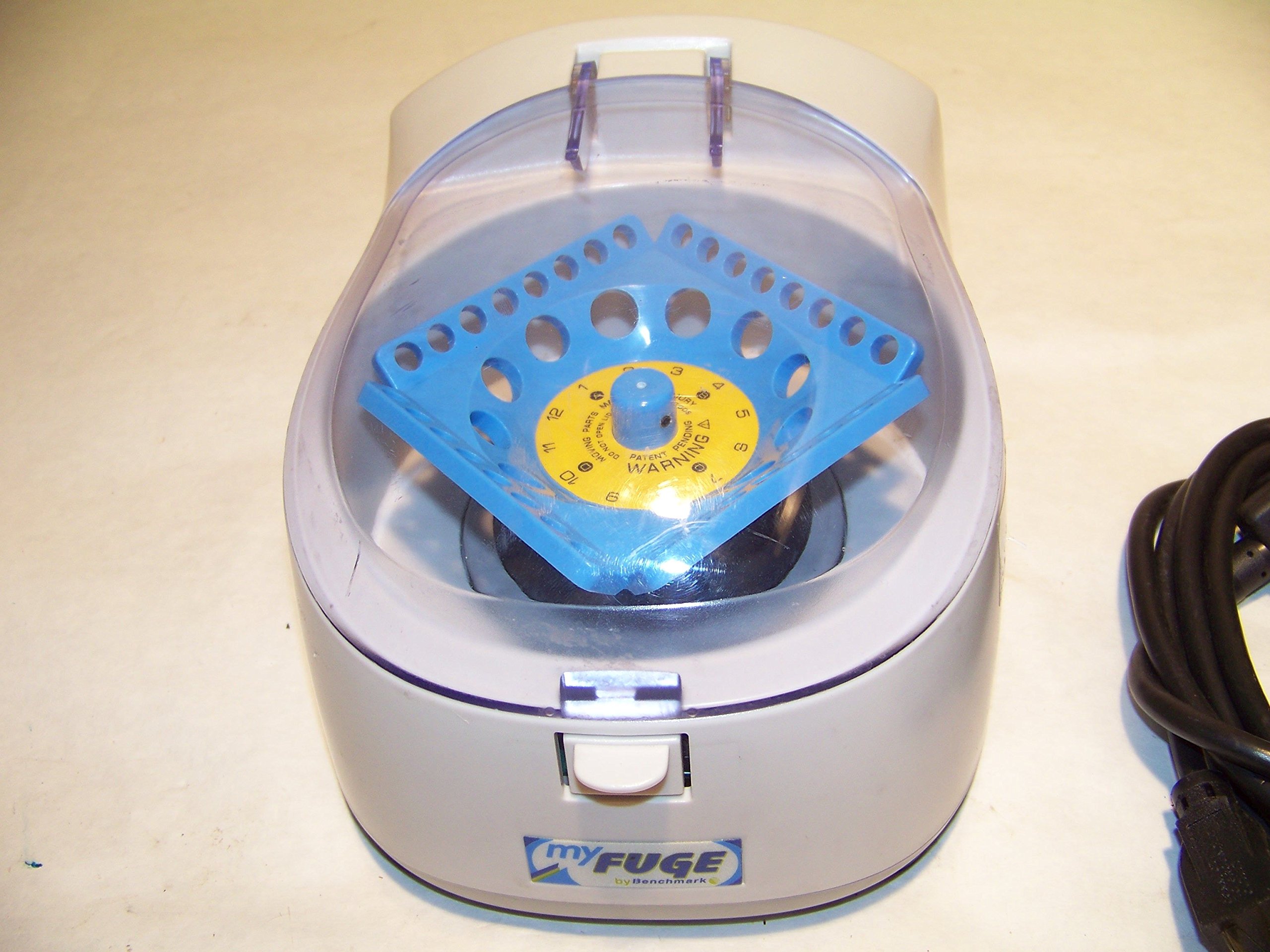 Benchmark Scientific MyFuge 12 C1012 Unlike Traditional Mini Centrifuge with Combi-Rotor, 100-240V US Plug