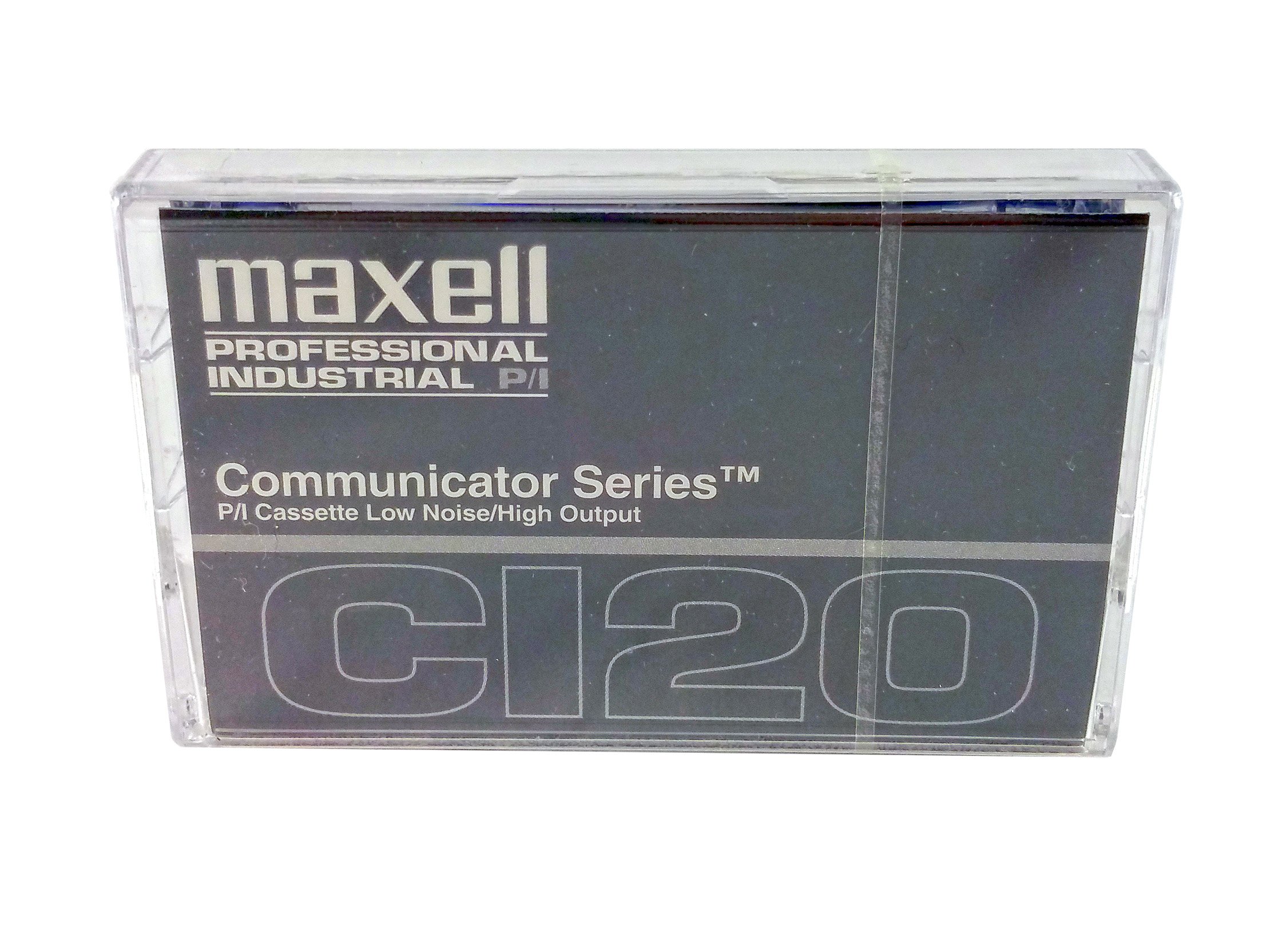 Maxell C 120 Professional Industrial Communicator Series Blank Audio Cassette Tapes - 10 Pack