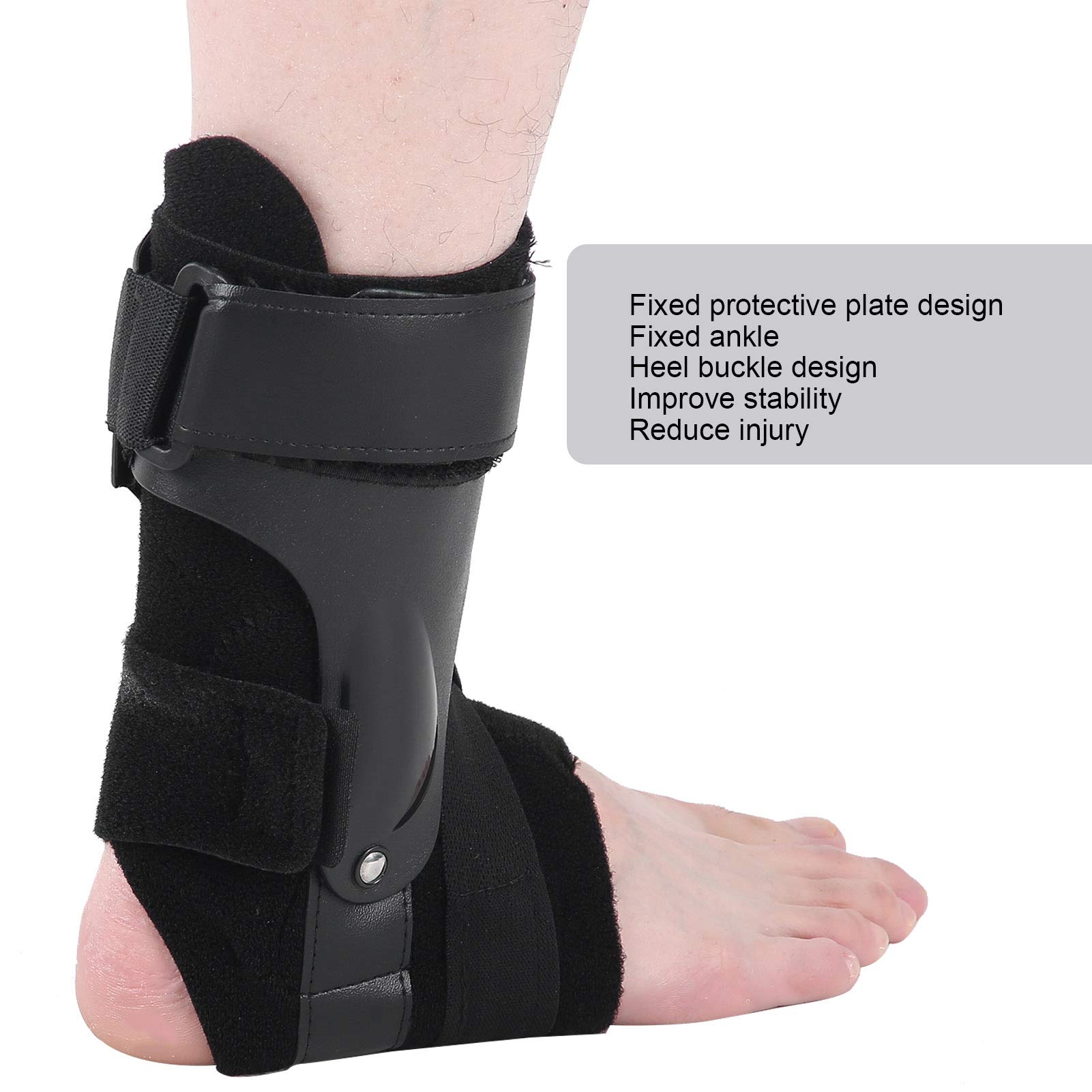 Ankle Brace, Ankle Brace Compression Sleeve Super Elastic Comfortable Ankle Support Brace Adjustable Ankle Brace, for Basketball Injury Recovery Running