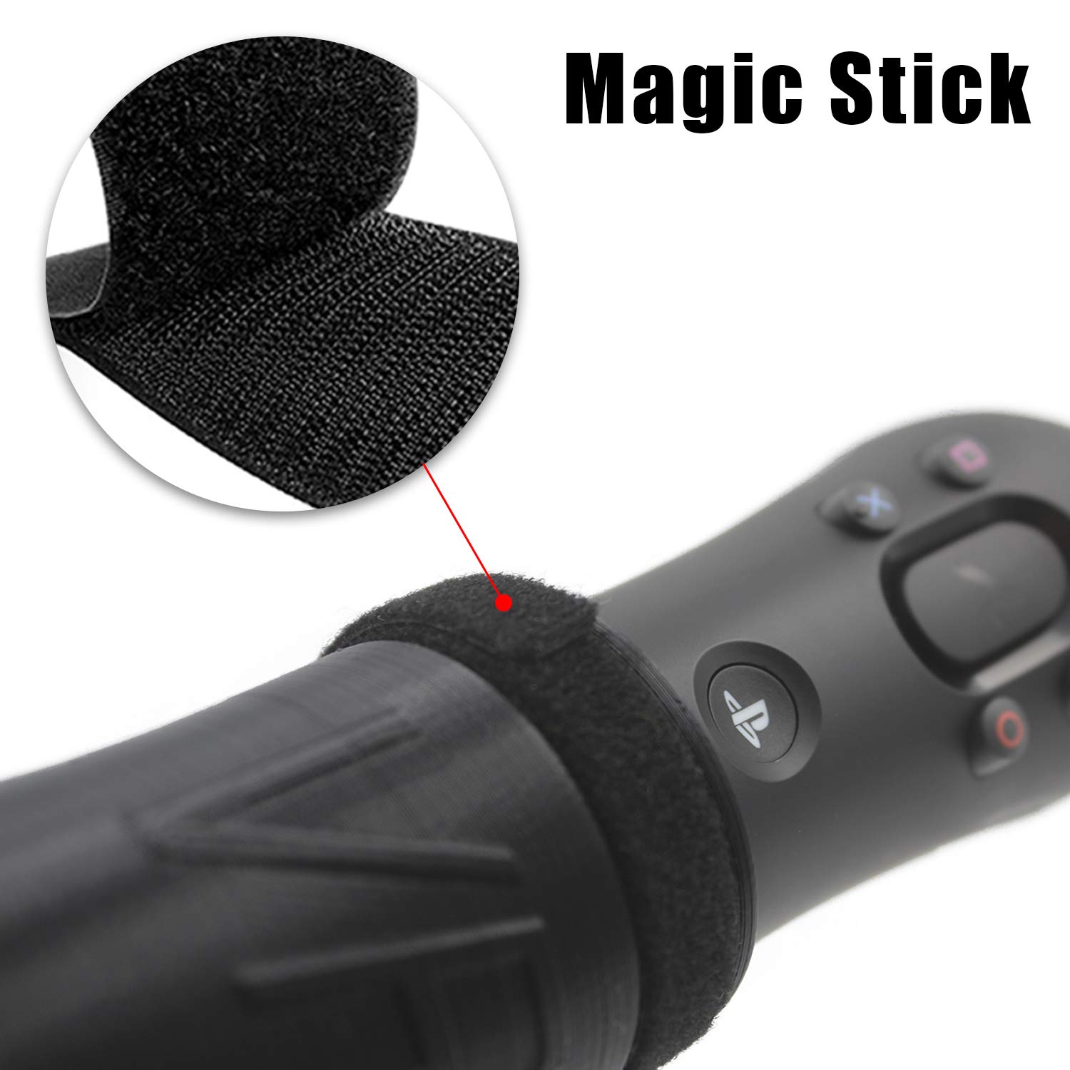 AMVR Handles Gamepad Stick for PlayStation VR Controllers Playing Beat Saber Game