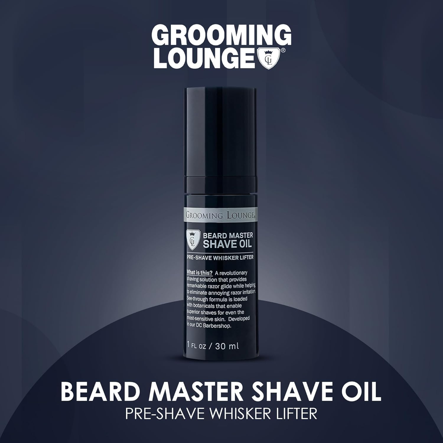 Grooming Lounge Beard Destroyer Shave Cream for Men - Bump, Irritation & Razor Burn Free Shaving Cream Sensitive Skin, Men Beard Care - Soft, Smooth, Easy Glide Low Shaving Foam Lather Formula - 5 Oz