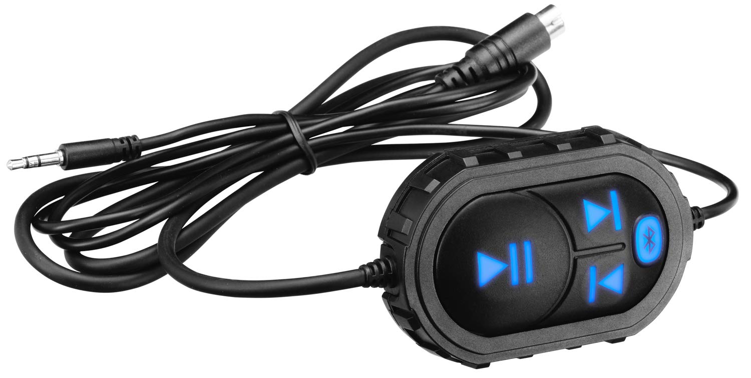 BOSS Audio Systems B62RGB ATV UTV Marine Boat Stereo 6.5 Inch Wake Tower Speakers – IPX5 Weatherproof, Bluetooth, Built-in Amplifier