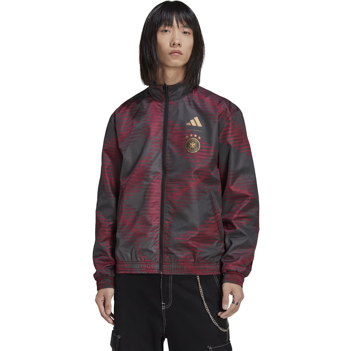 adidas Germany Men's World Cup 2022 Anthem Jacket (as1, alpha, x_l, regular, regular, X Large)