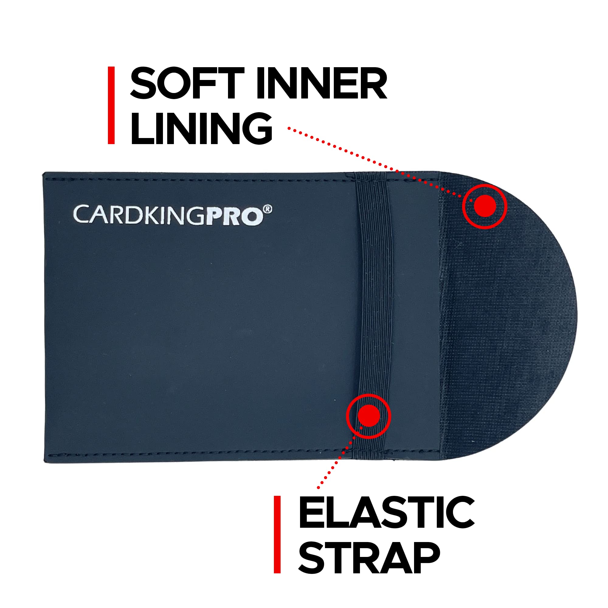 Cardkingpro - Graded Card UV Protection Sleeves Compatible with PSA, SGC, GAI, and BVG Cards, 10 Pack, Large Window