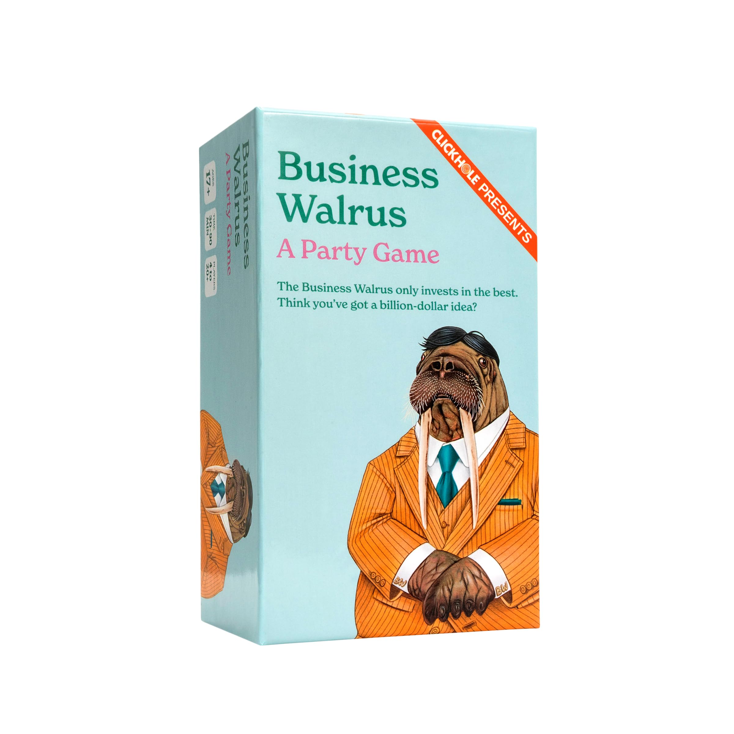 Cards Against Humanity Presents Business Walrus: A Party Game by ClickHole ⢠Pitch Crazy Startup Ideas