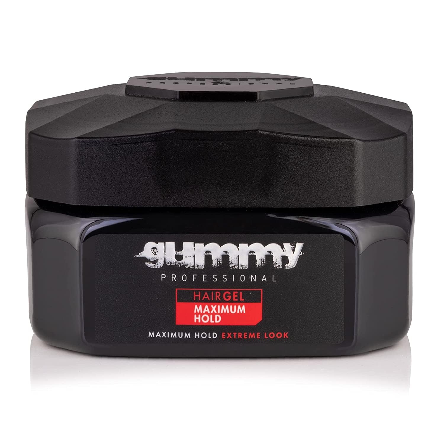 Gummy Hair Gel Maximum Hold & Extreme Look, Alcohol Free Hair Gel, 7.43 Fl Oz (Pack of 1) 220 ml